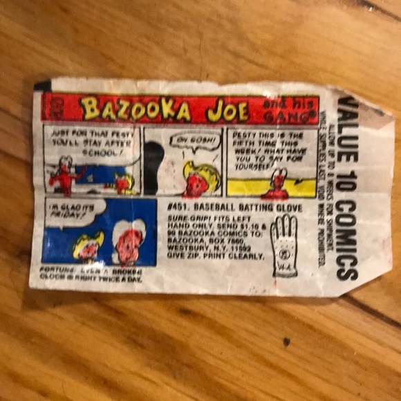 Other | Vintage Bazooka Joe Comic Will Do Best Offer | Poshmark
